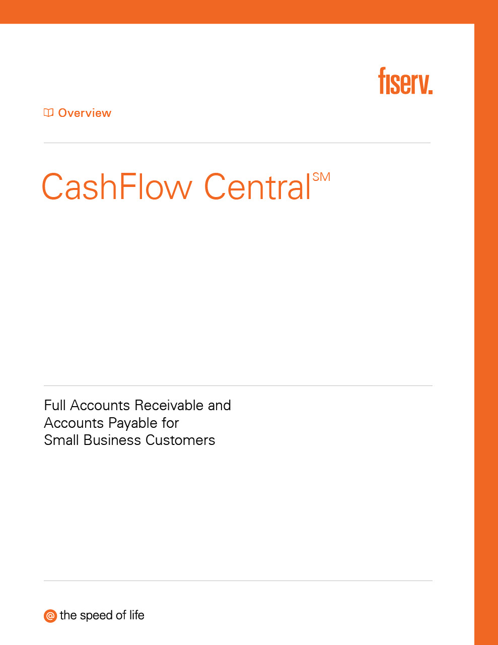 CashFlow Central | Fiserv